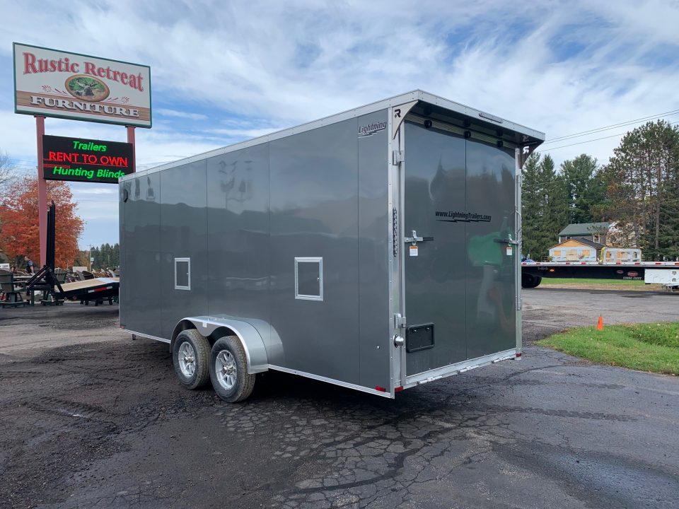 New 2026 Lightning Trailers 7' x 18' Snowmobile Trailer for sale in ...