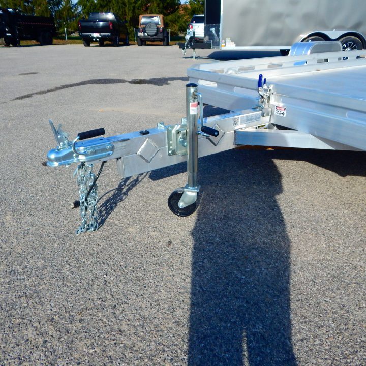 New 2027 Aluma 7712 HEAVY TILT SINGLE AXLE UTILITY TRAILER SLOTTED ...
