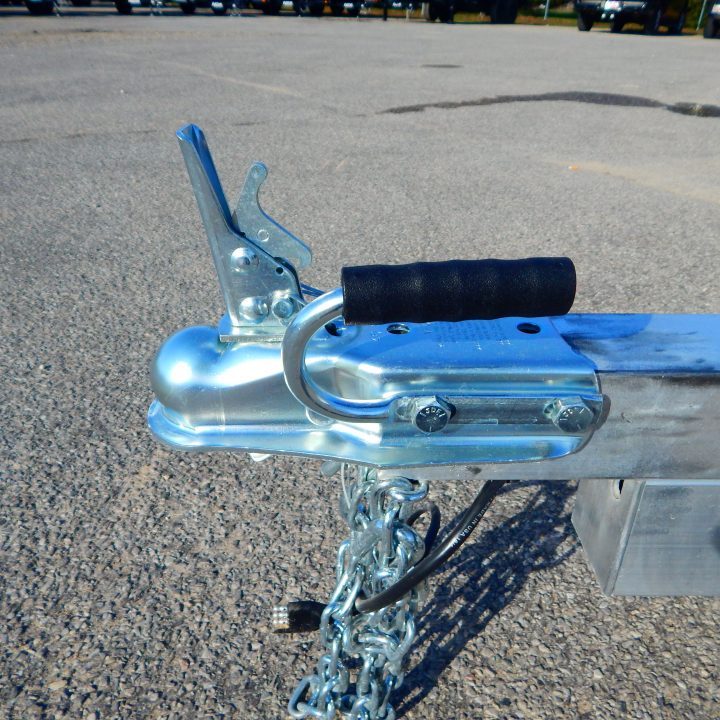 New 2027 Aluma 7712 HEAVY TILT SINGLE AXLE UTILITY TRAILER SLOTTED ...