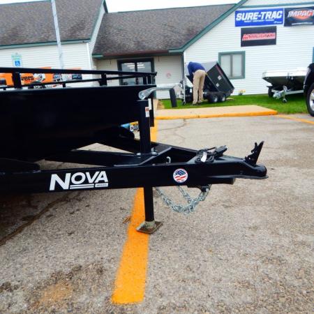 New 2025 Midsota 82 x 12 Nova Solid Side Utility Trailer 3K Id Utility ...