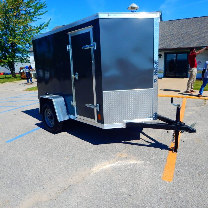 New 2026 Impact Trailers 6x12 Shockwave Flat Top Sloped V-Nose Cargo ...
