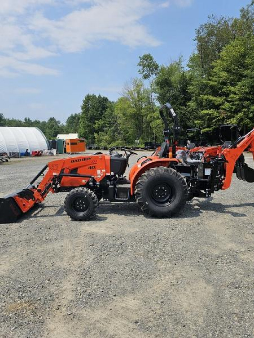 New 2024 Bad Boy 4035H W/IND TIRES/LOADER/BACKHOE Tractor