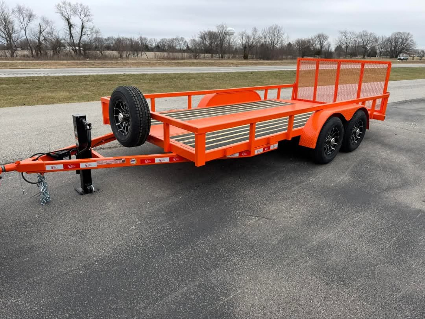 New 2025 BCL Fabrication 82x16 Commercial Grade Utility Trailer