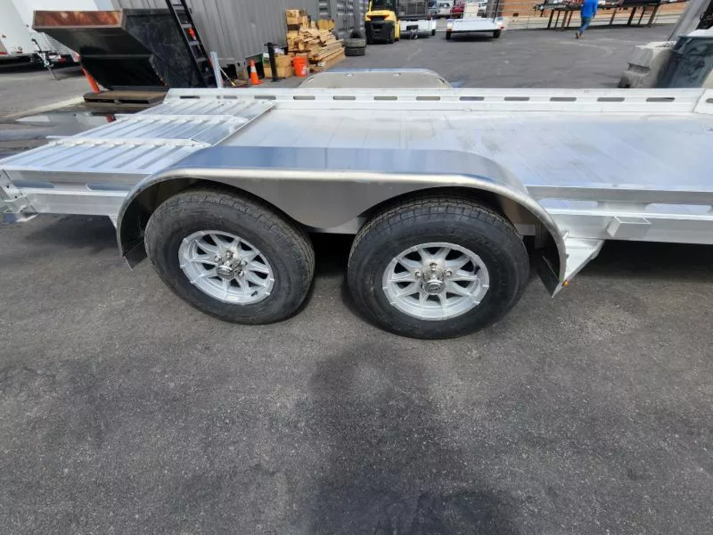 New 2026 Aluma 7816 TA Tailgate (7X16) Aluminum Utility Trailer for ...