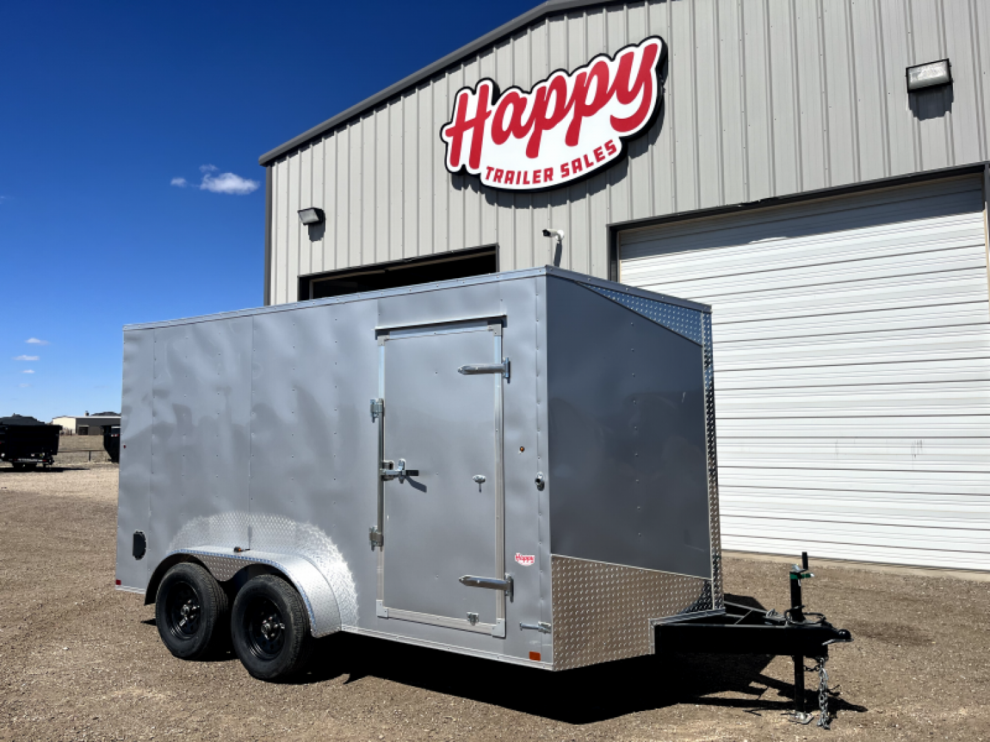 New 2024 RC Trailers 7'x14' V-Nose Enclosed Cargo Trailer - CGRCM