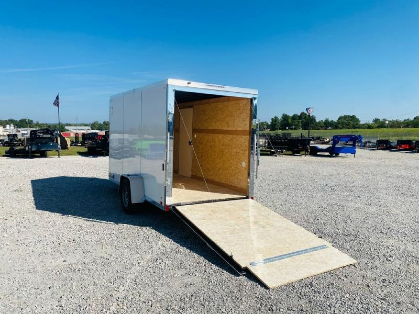 New 2024 Cross Trailers 6'x12' BP Enclosed Cargo Trailer - Alpha for sale in Tulsa, OK