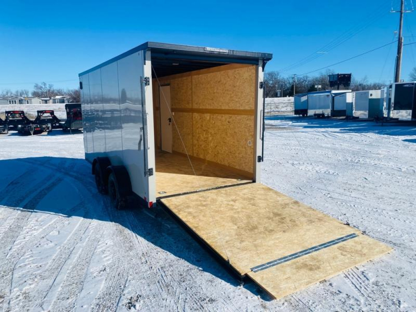 New 2025 Cross Trailers 7'x16' Enclosed Cargo Trailer- Alpha