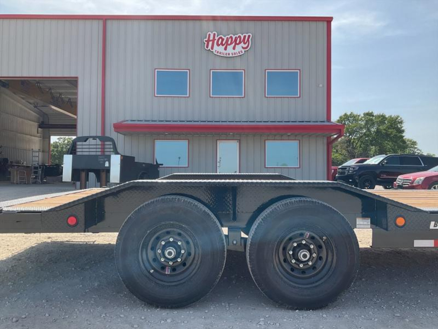 New 2025 PJ 102" x 20' BP 6" Channel Super-Wide Equipment Trailer - B6