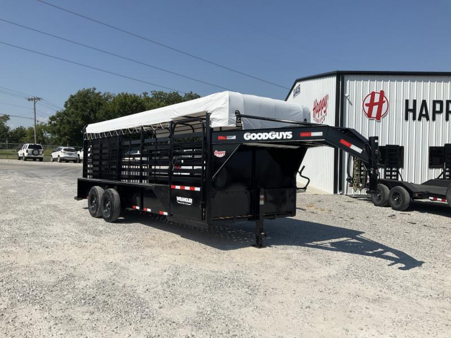New 2025 Good Guys 6'8"x20' GN Bar Top Livestock Trailer - BTL for sale ...