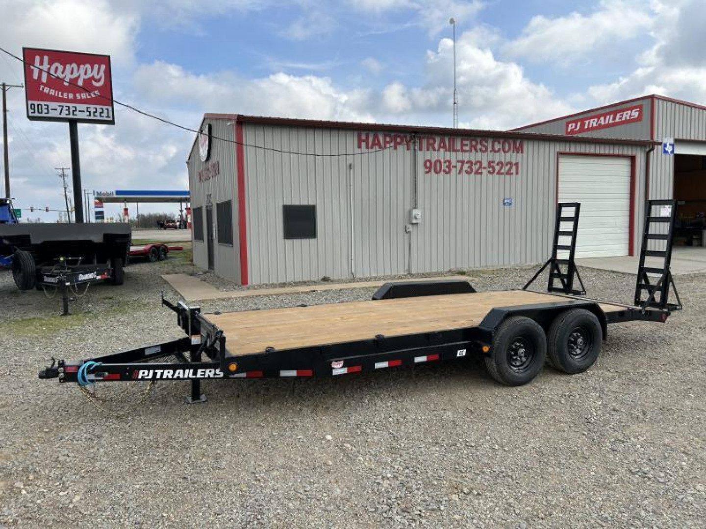 New 2025 PJ 83''x20' BP 6" Channel Equipment Trailer - CC