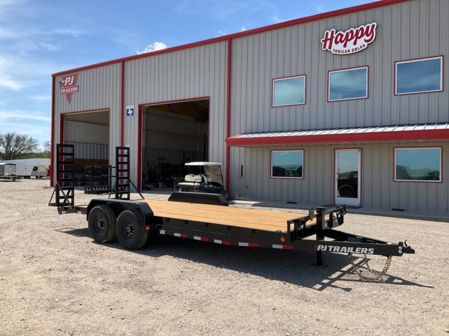 New 2025 PJ 83''x20' BP 6" Channel Equipment Trailer - CC