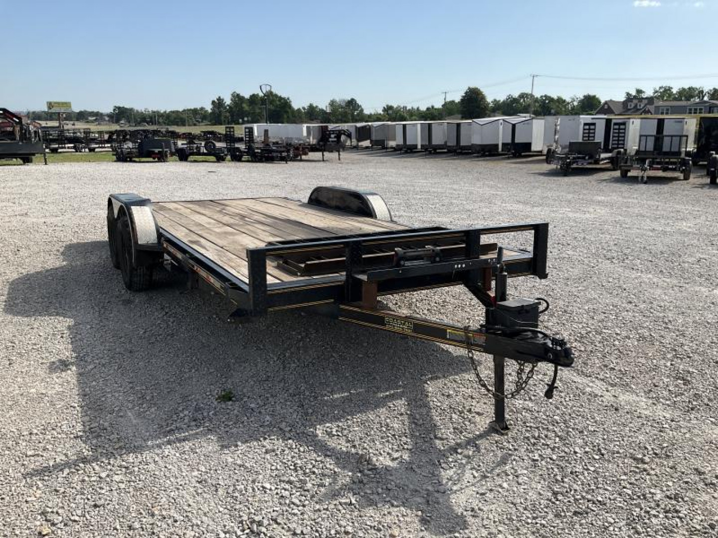 Used *USED* 2021 Coastal Trailers 18'x83" Car Hauler for sale in Tulsa, OK