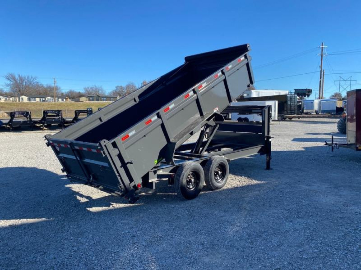 New Load Trail DG 16' x 83" Gooseneck Low-Pro Dump - 3' Sides for sale ...