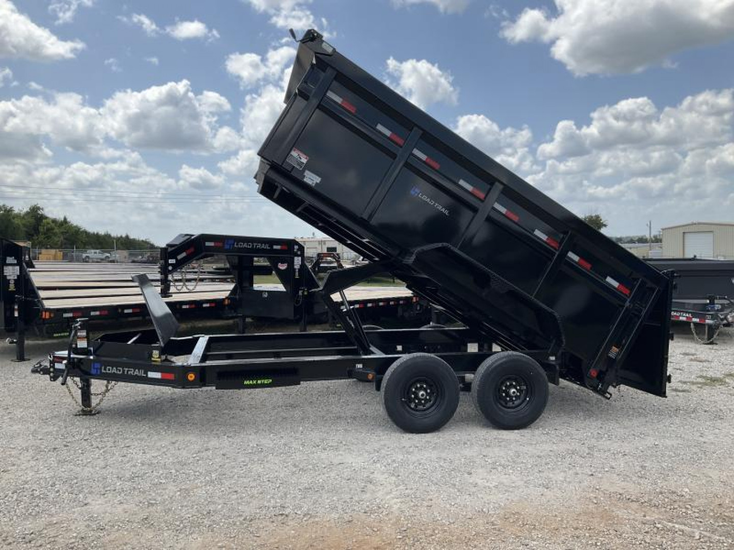 New 2025 Load Trail 83" x 14' Tandem Axle Dump Low-Pro Dump