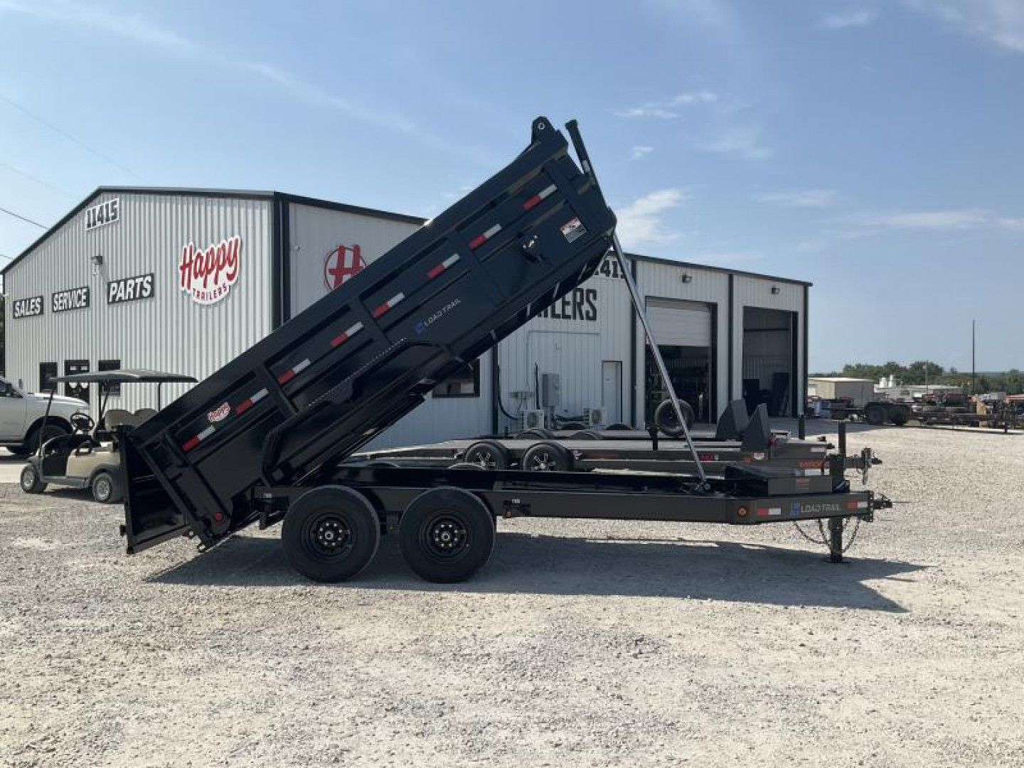 New 2025 Load Trail 83"x14' BP Tandem Axle Dump w/ 36" Sides - DL