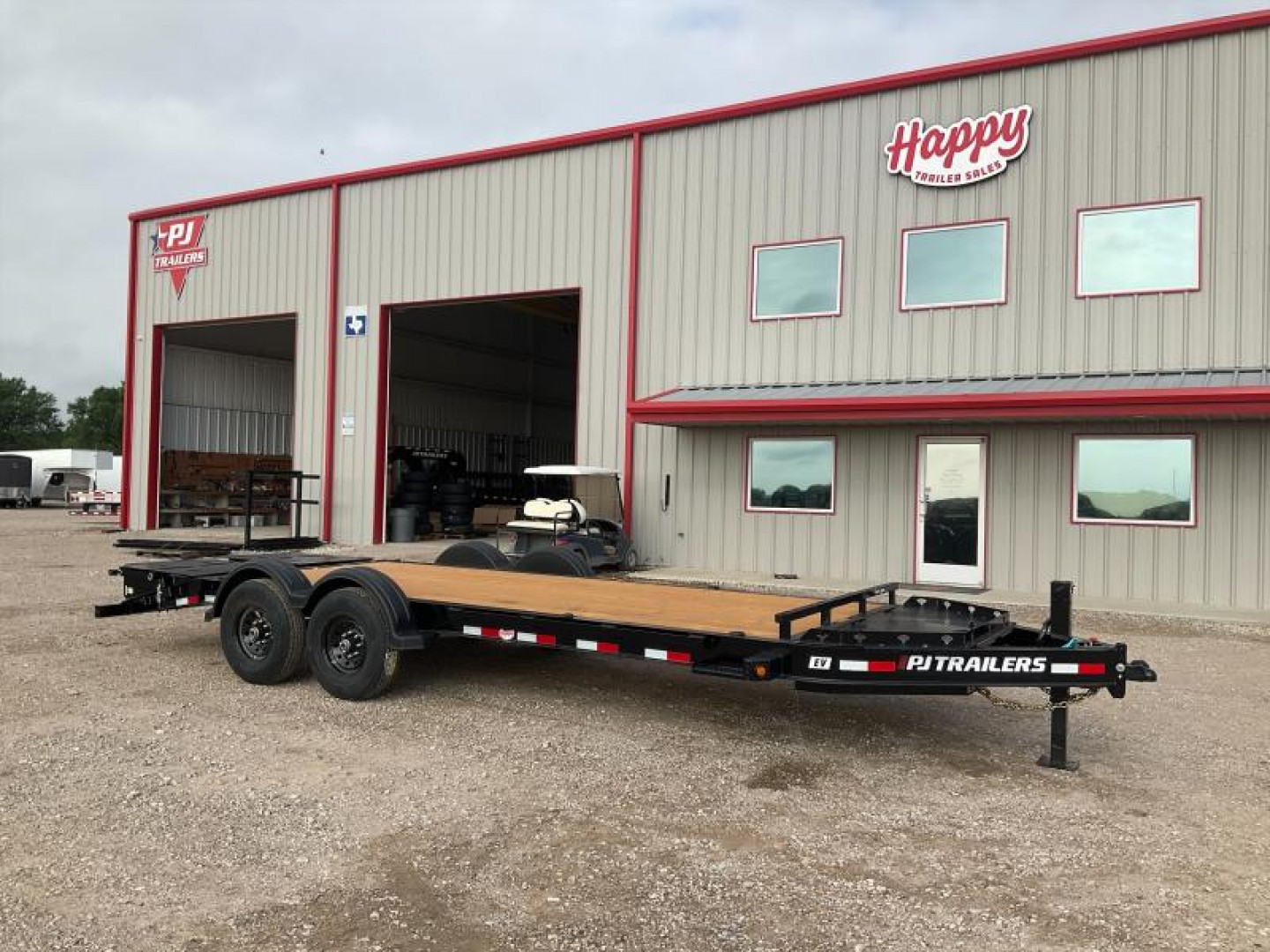New 2025 PJ 83''x20' BP 8" I-Beam Equipment Trailer - EV for sale in ...