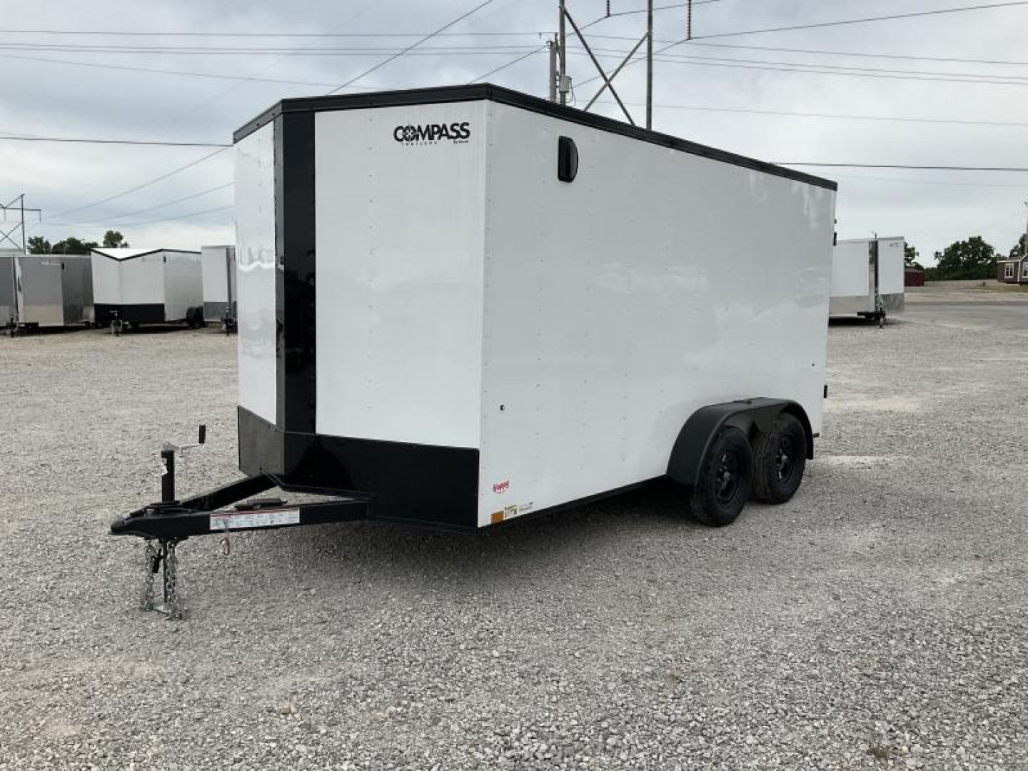 New 2024 Compass 7'x14' Enclosed Cargo Trailer - Indigo DLX for sale in ...