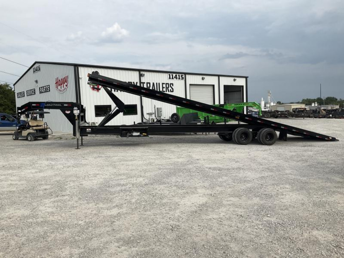 New 2024 Load Trail 102" x 40' Tandem Heavy Duty Gooseneck Equipment ...