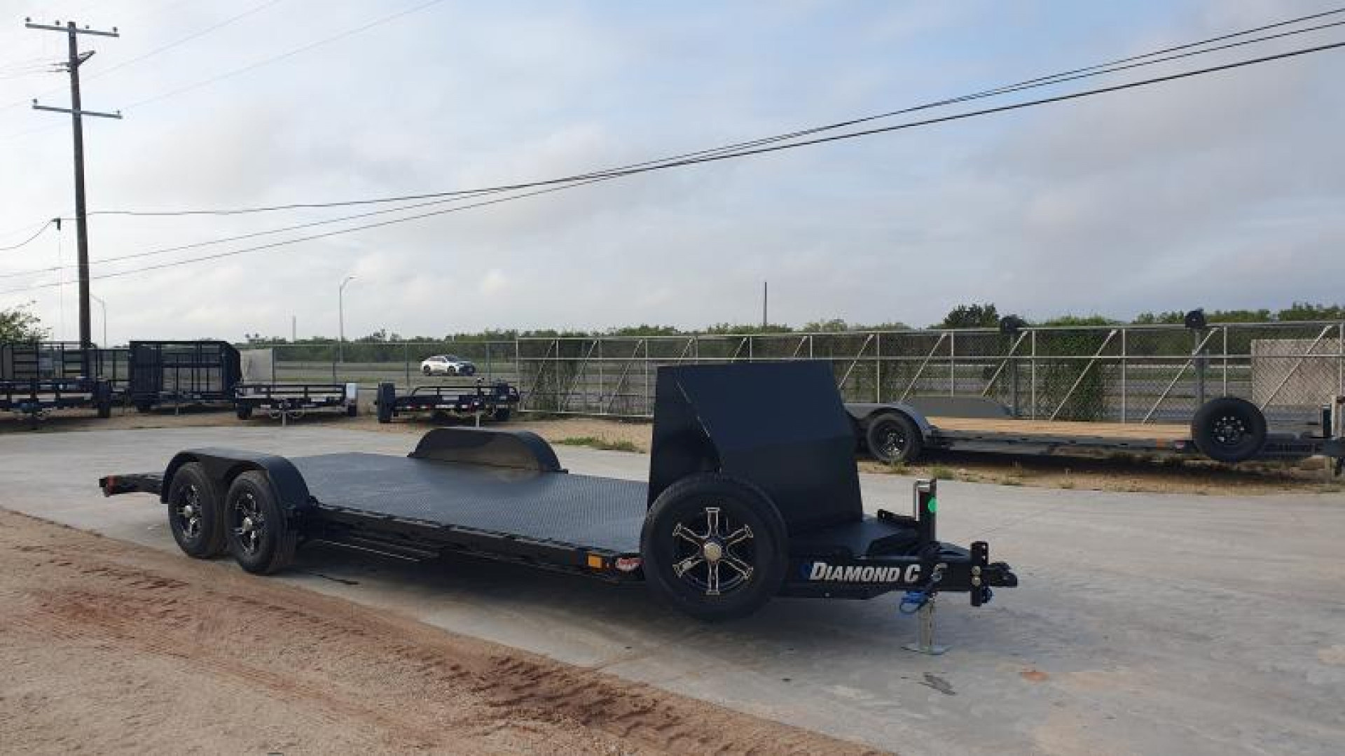 New 2025 Diamond C 83"x20' BP Single Car Hauler - GTF206