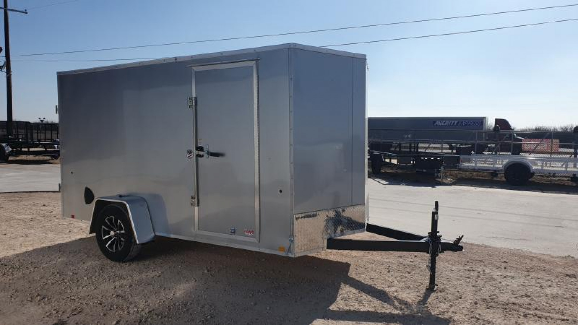 New 2025 Compass 6'x12' Enclosed Cargo Trailer - Indigo DLX