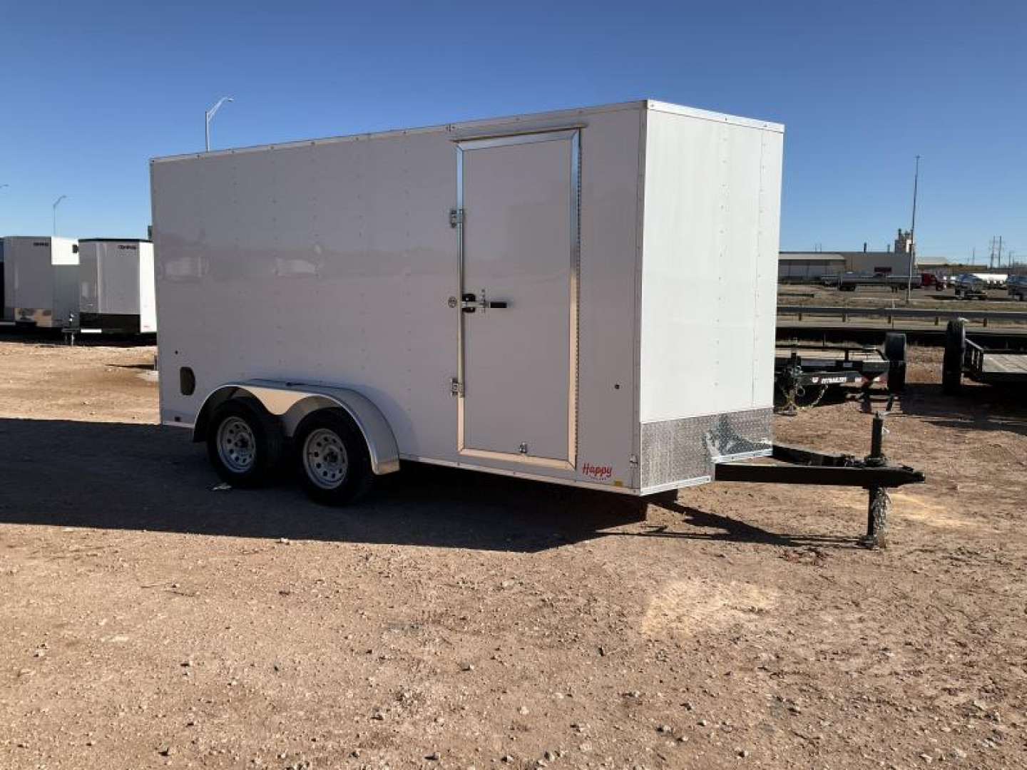 New 2025 Compass 7'x14' Enclosed Cargo Trailer - Indigo DLX