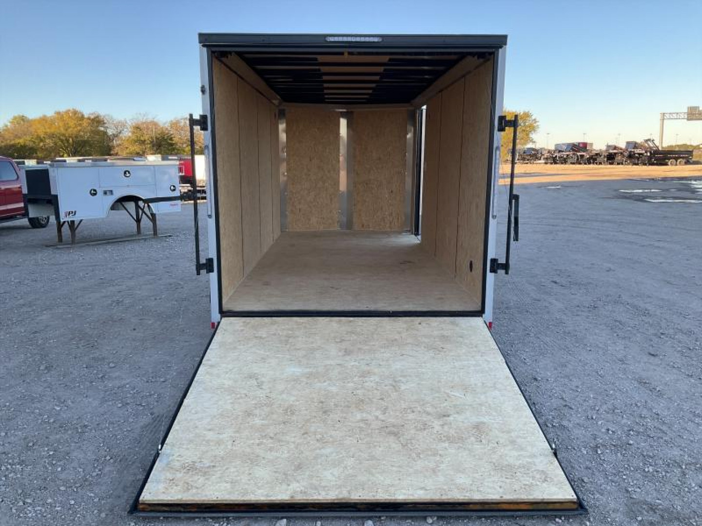 New 2025 Compass 7'x16' Enclosed Cargo Trailer - Indigo DLX for sale in ...