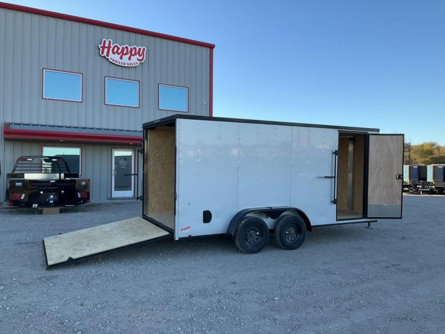 New 2025 Compass 7'x16' Enclosed Cargo Trailer - Indigo DLX for sale in ...