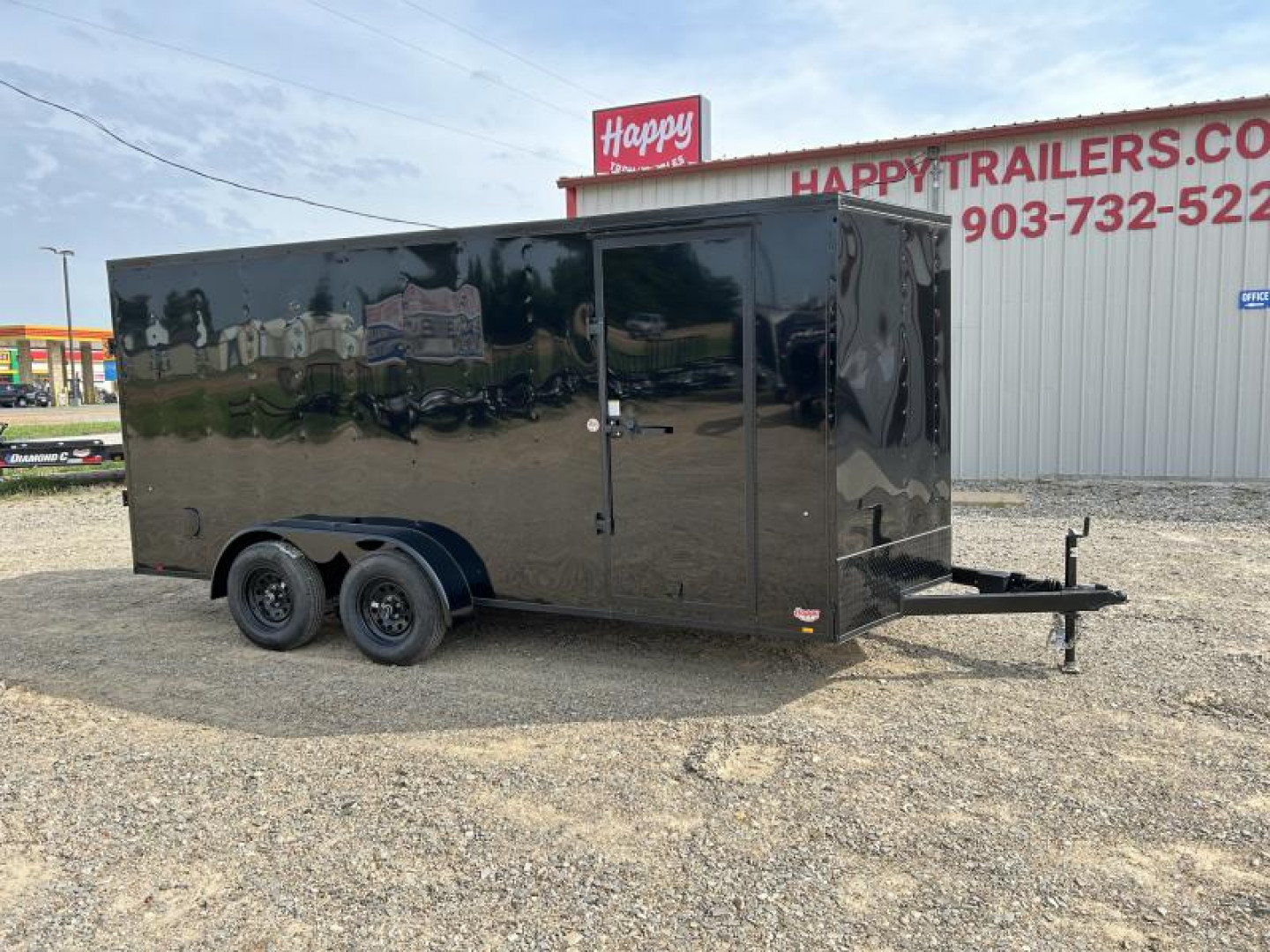 New 2025 Compass 7'x16' Enclosed Cargo Trailer - Indigo DLX