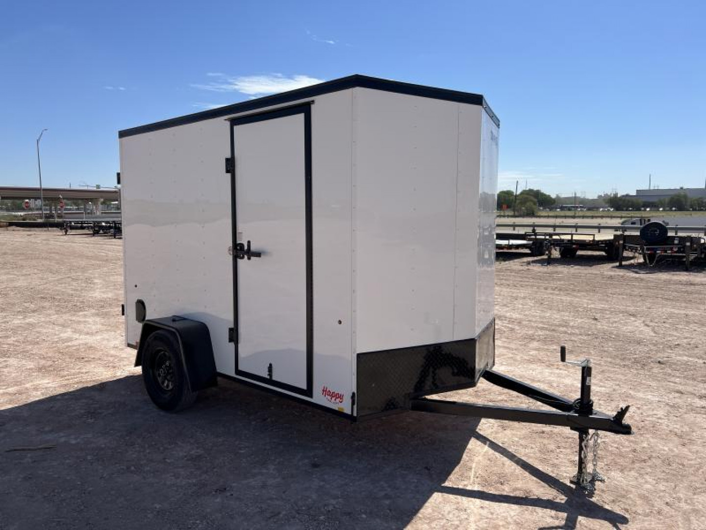 New 2025 Compass 6'x10' Enclosed Cargo Trailer - Indigo DLX