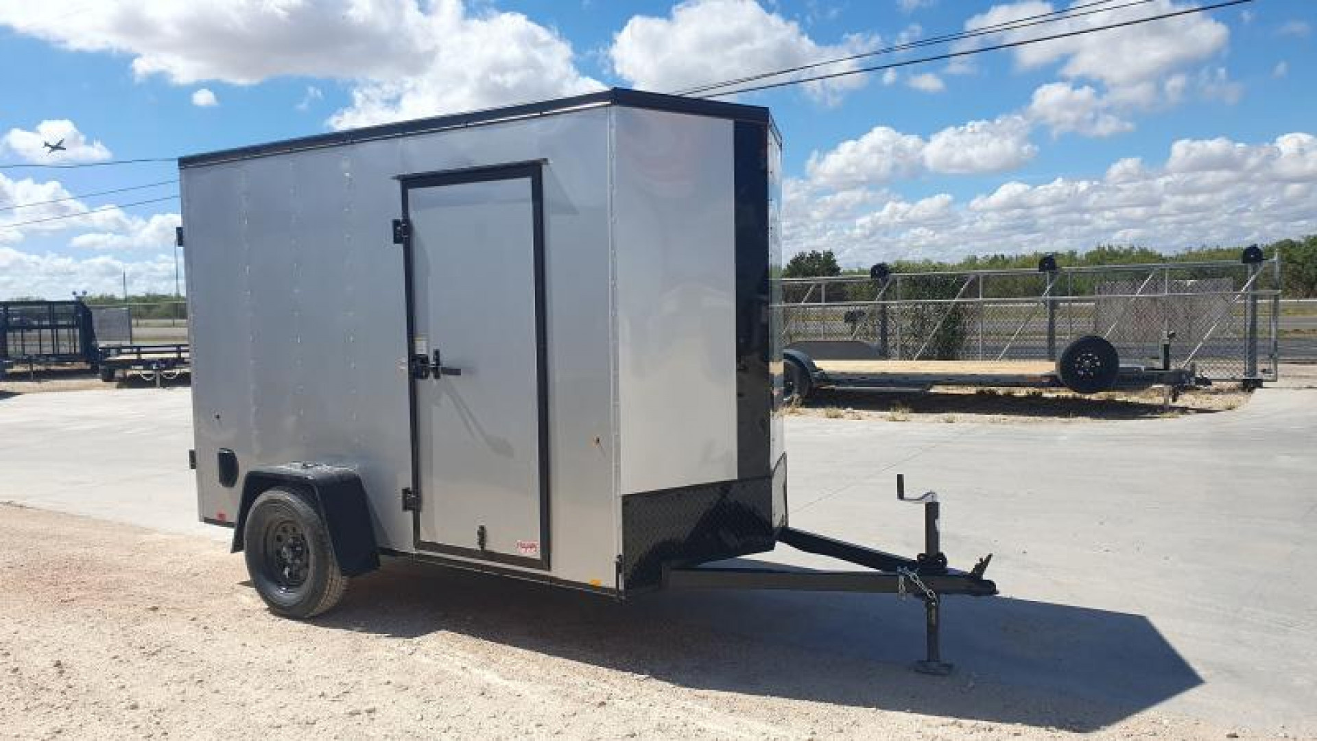 New 2025 Compass 5'x10' Enclosed Cargo Trailer - Indigo DLX for sale in Abilene, TX