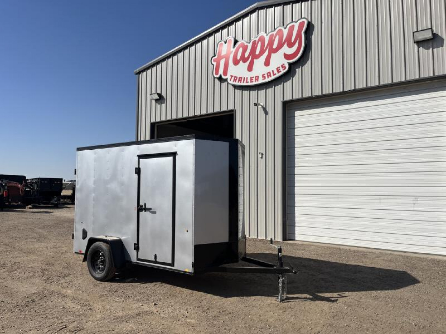 New 2025 Compass 5'x10' Enclosed Cargo Trailer - Indigo DLX
