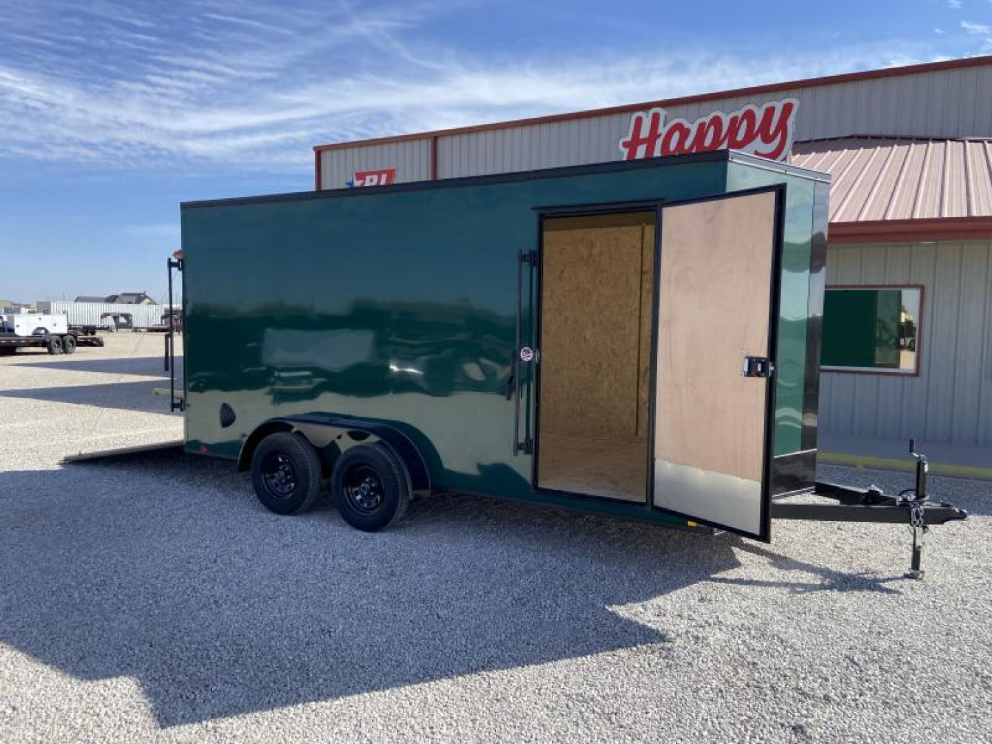 New 2025 Compass 7'x16' Enclosed Cargo Trailer - Indigo DLX