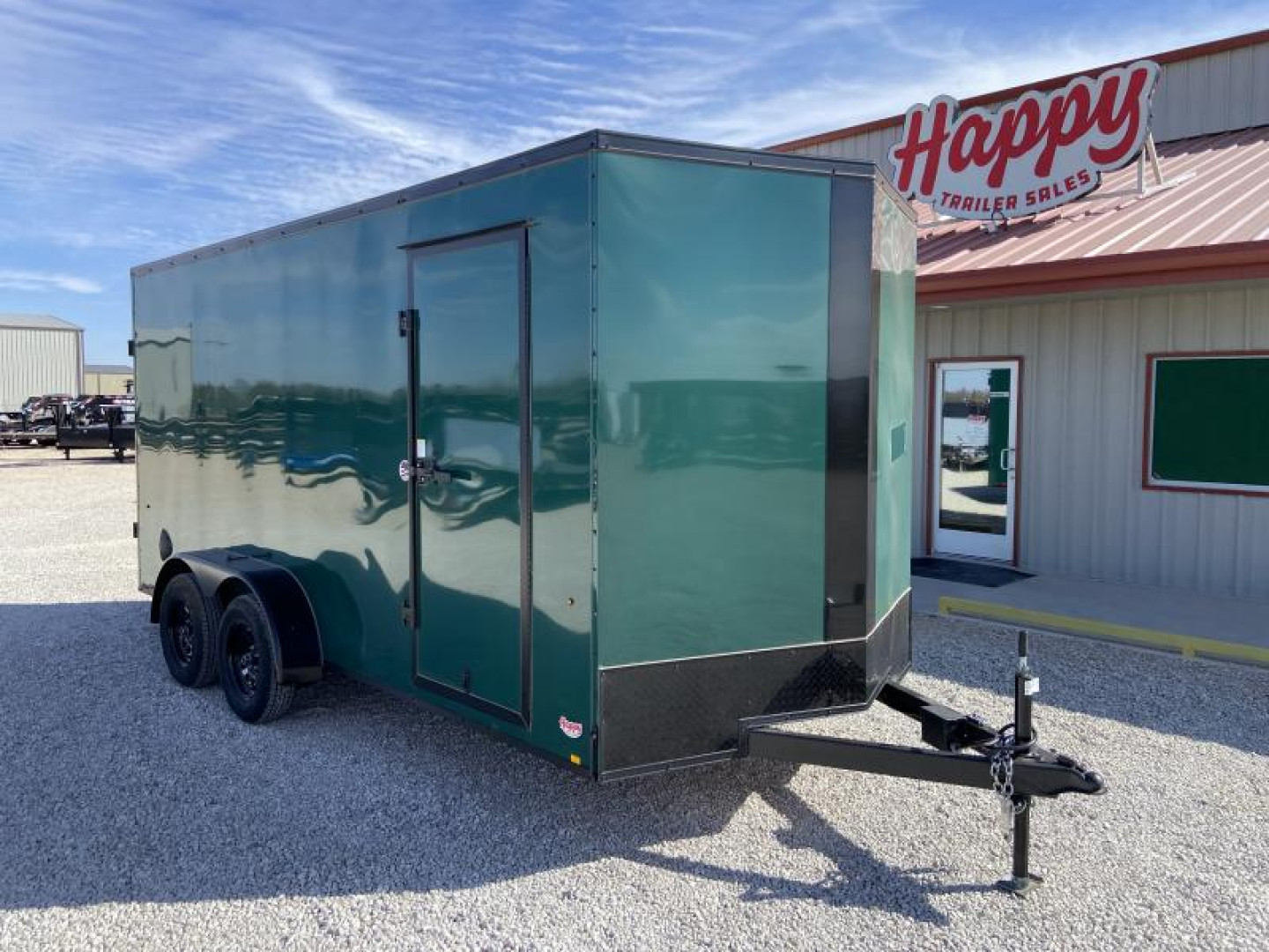 New 2025 Compass 7'x16' Enclosed Cargo Trailer - Indigo DLX