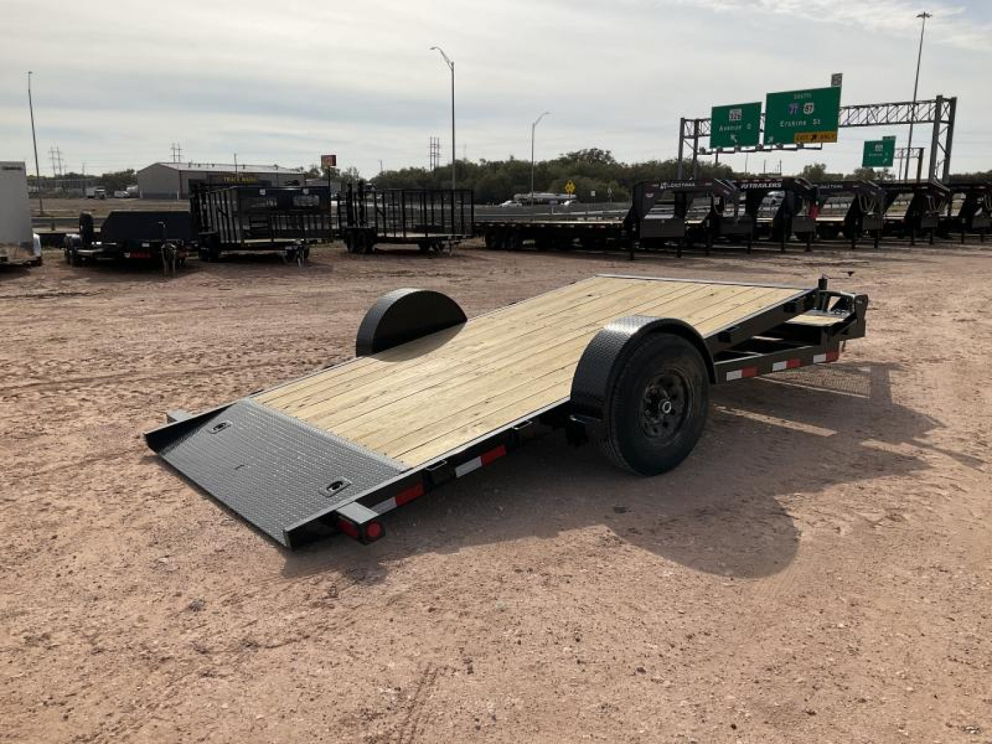 New 2025 PJ 81"x16' BP 5" Channel Single Axle HD Tilt - T1 for sale in ...