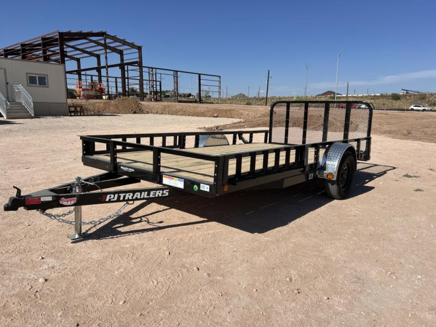 New 2025 PJ 83"x14' Single Axle Utility Trailer - U8 for sale in Lubbock, TX