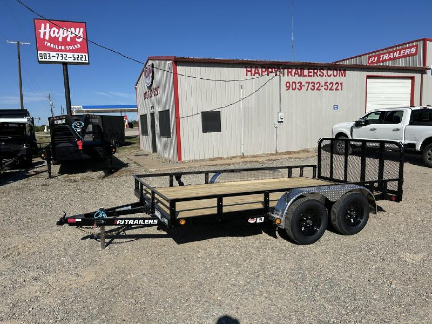 New 2025 PJ 83"x14' Tandem Axle Utility Trailer - UL for sale in Paris, TX