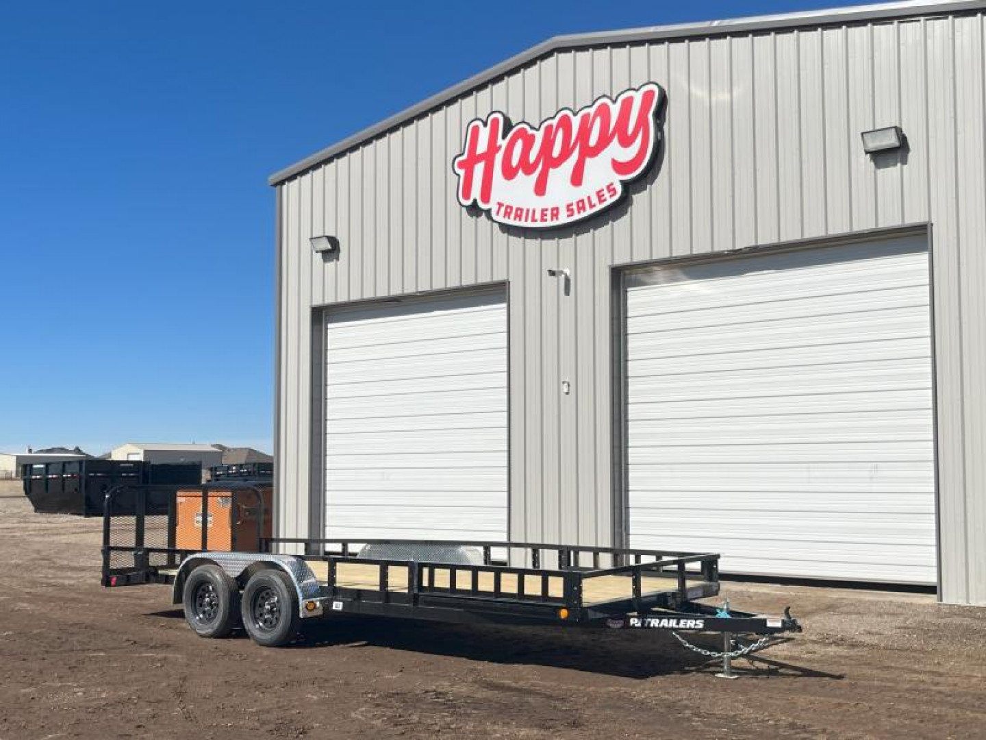 New 2025 PJ 83"x20' Tandem Axle Utility Trailer - UL
