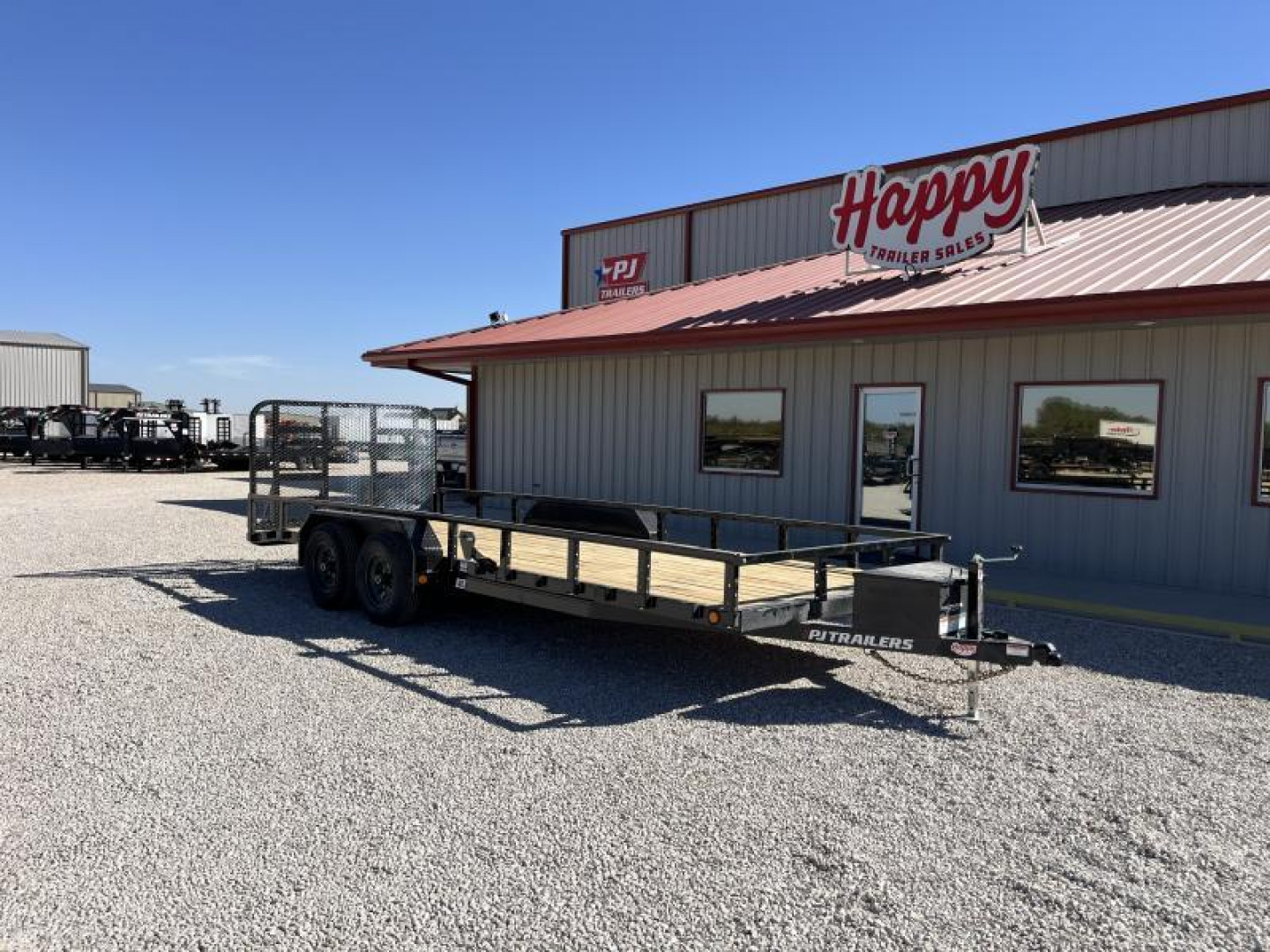 New 2025 PJ 83"x20' Tandem Axle Utility Trailer - UL