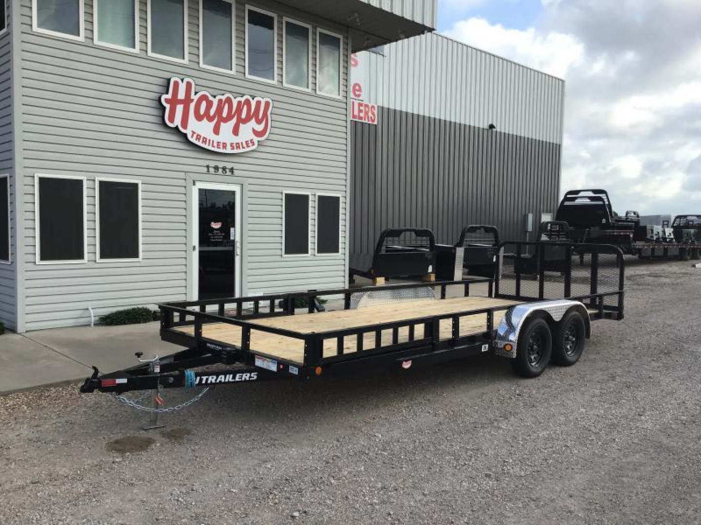 New 2025 PJ 83"x20' Tandem Axle Utility Trailer - UL for sale in ...