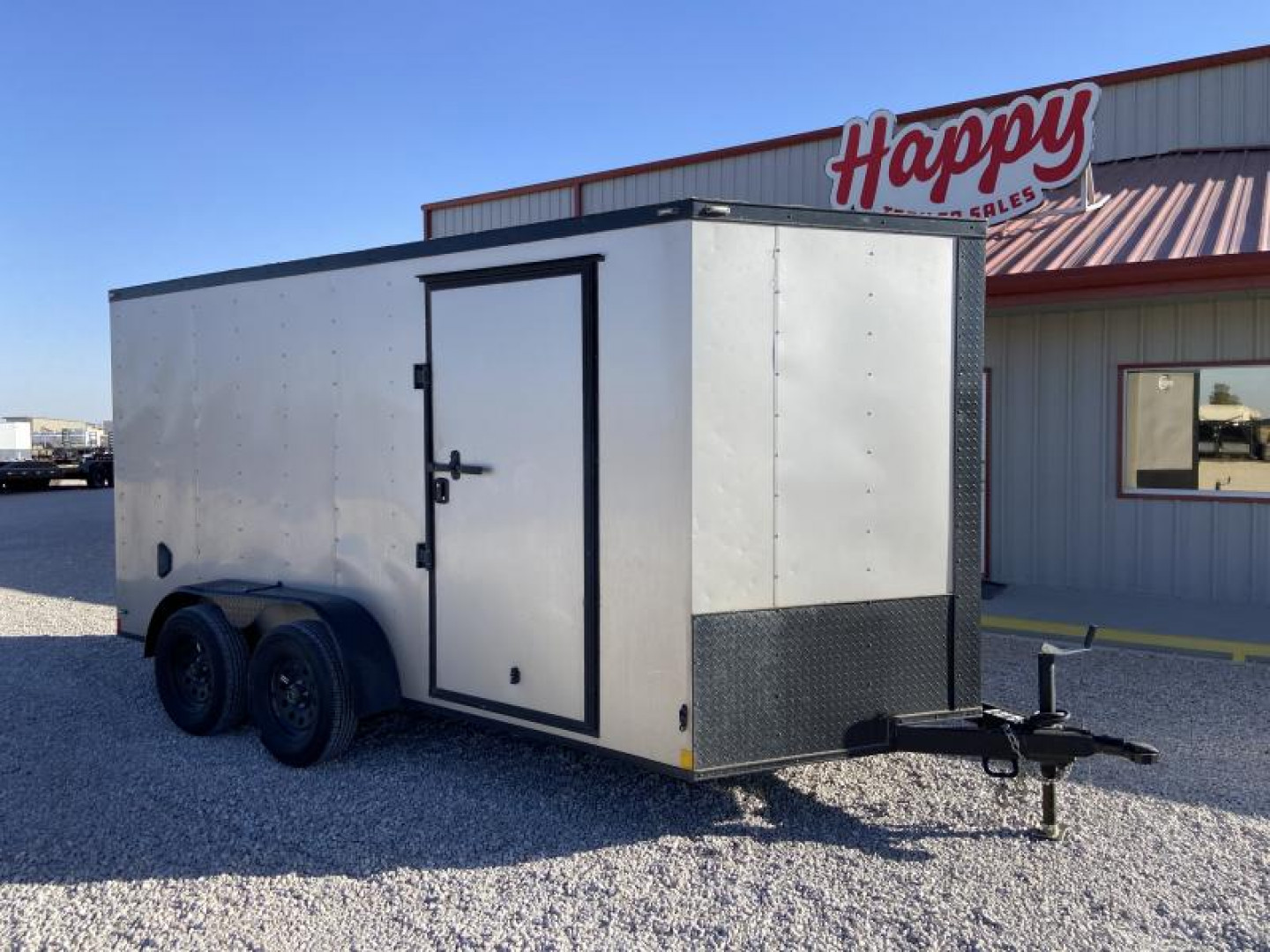 Used *USED* 2023 ICON 7'x14' Enclosed Trailer for sale in Seminole, TX