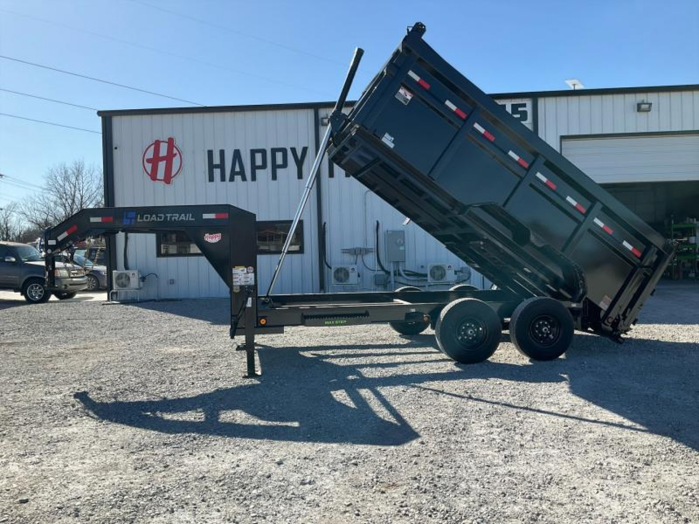 New 2025 Load Trail 83"x14' Tandem GN Low-Pro Dump w/ 48" Sides