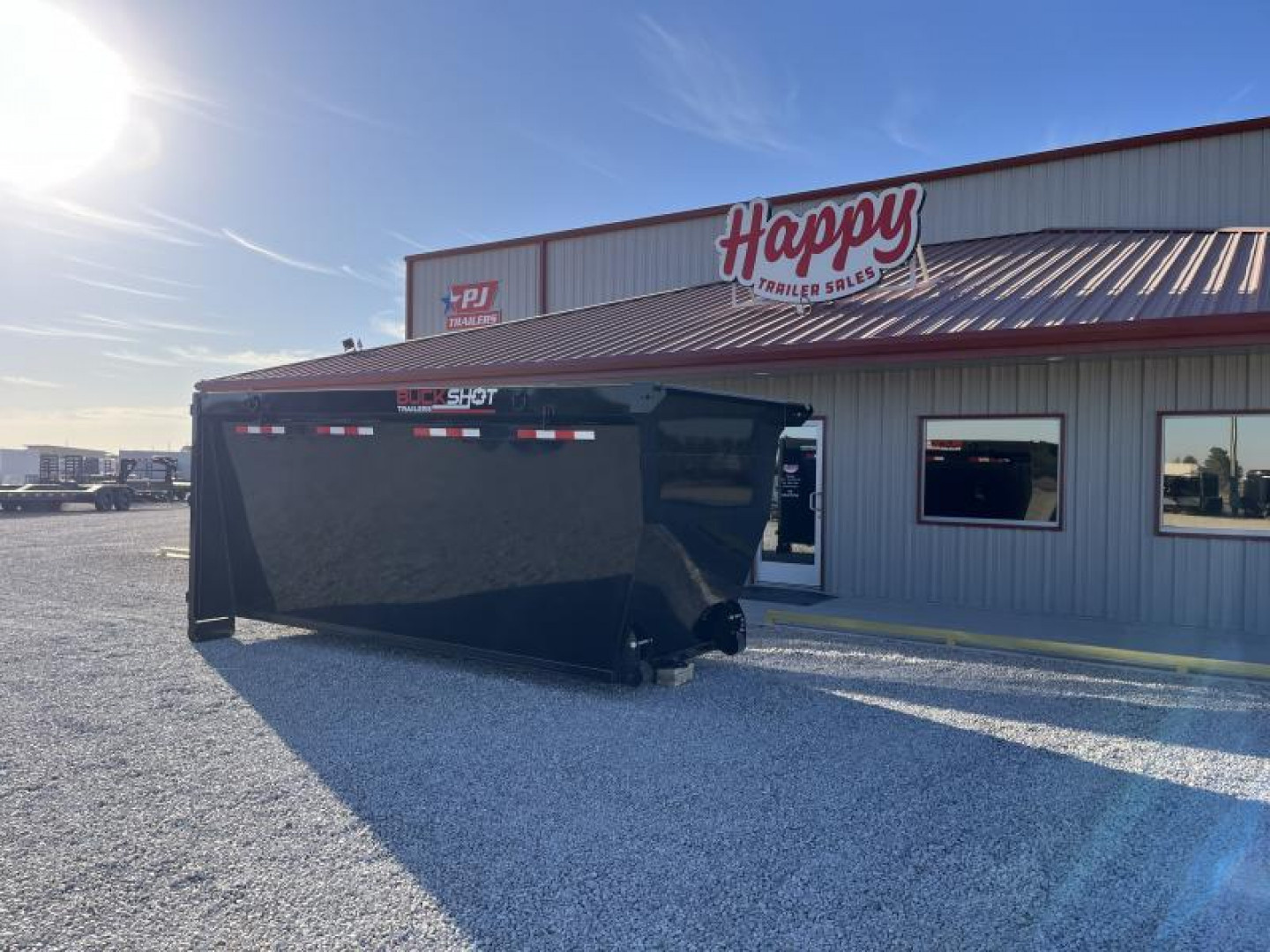 New Buckshot Trailers Roll-Off Dump Bin w/ 72" Sides for sale in ...