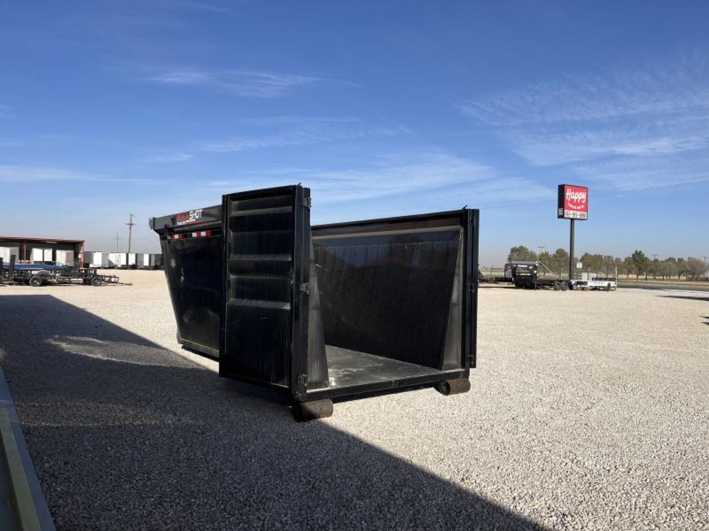 New Buckshot Trailers Roll-Off Dump Bin w/ 72" Sides for sale in ...