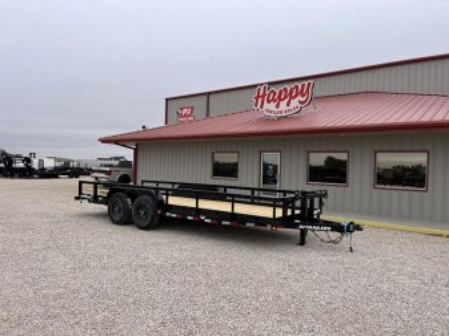 New 2025 PJ 83"x20' BP Angle Pipetop Trailer - P8 for sale in Seminole, TX