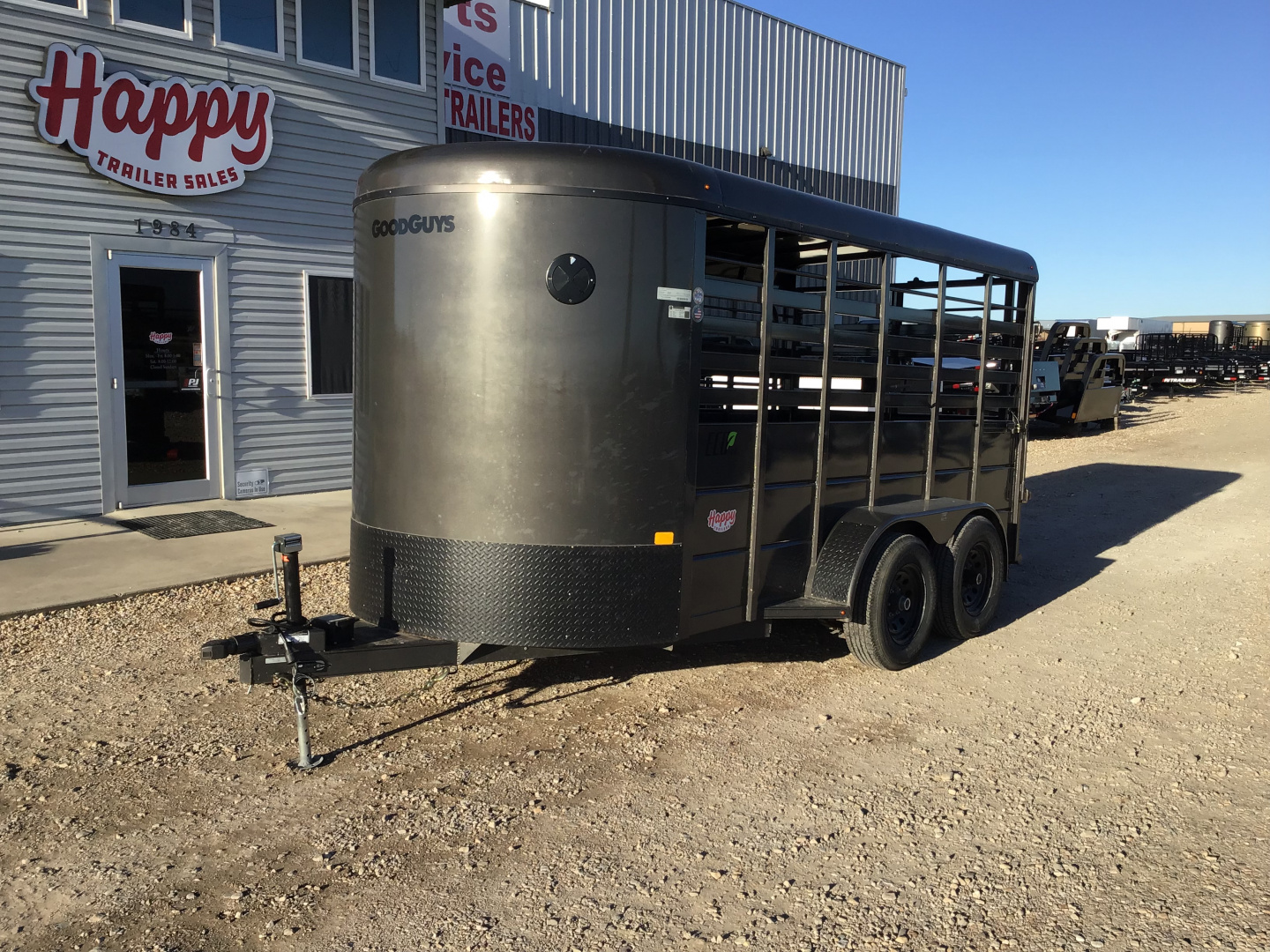 Used 2024 Good Guys 6'x14' BP Livestock Trailer - Rancher Series for ...