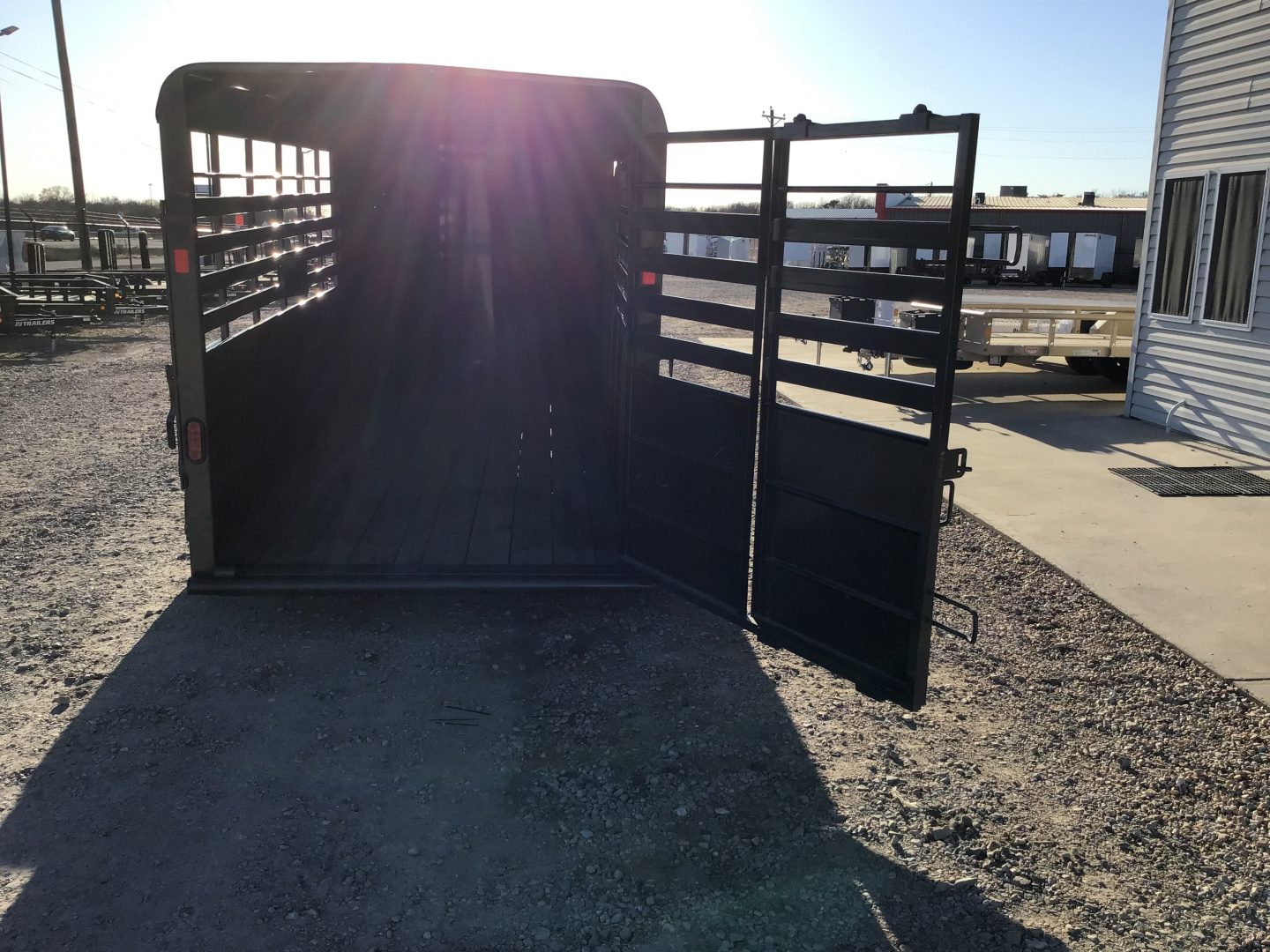 Used 2024 Good Guys 6'x14' BP Livestock Trailer - Rancher Series for ...