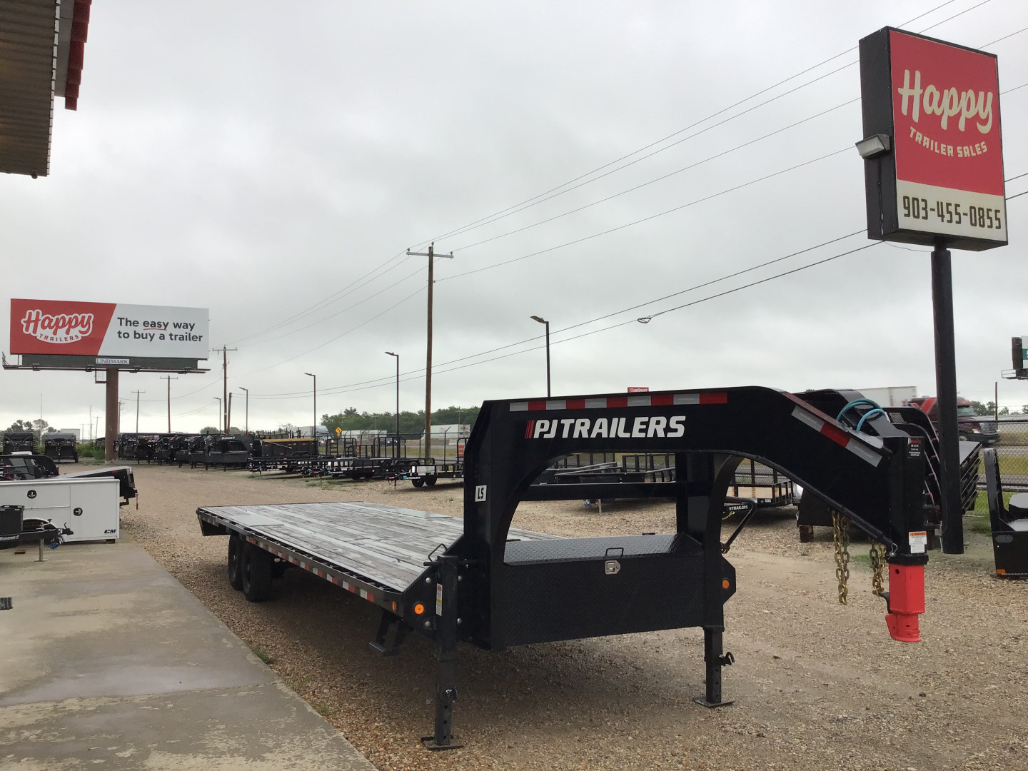 Used 2025 PJ 102"x30' GN Low Pro Flatbed w/ Singles - LS for sale in ...