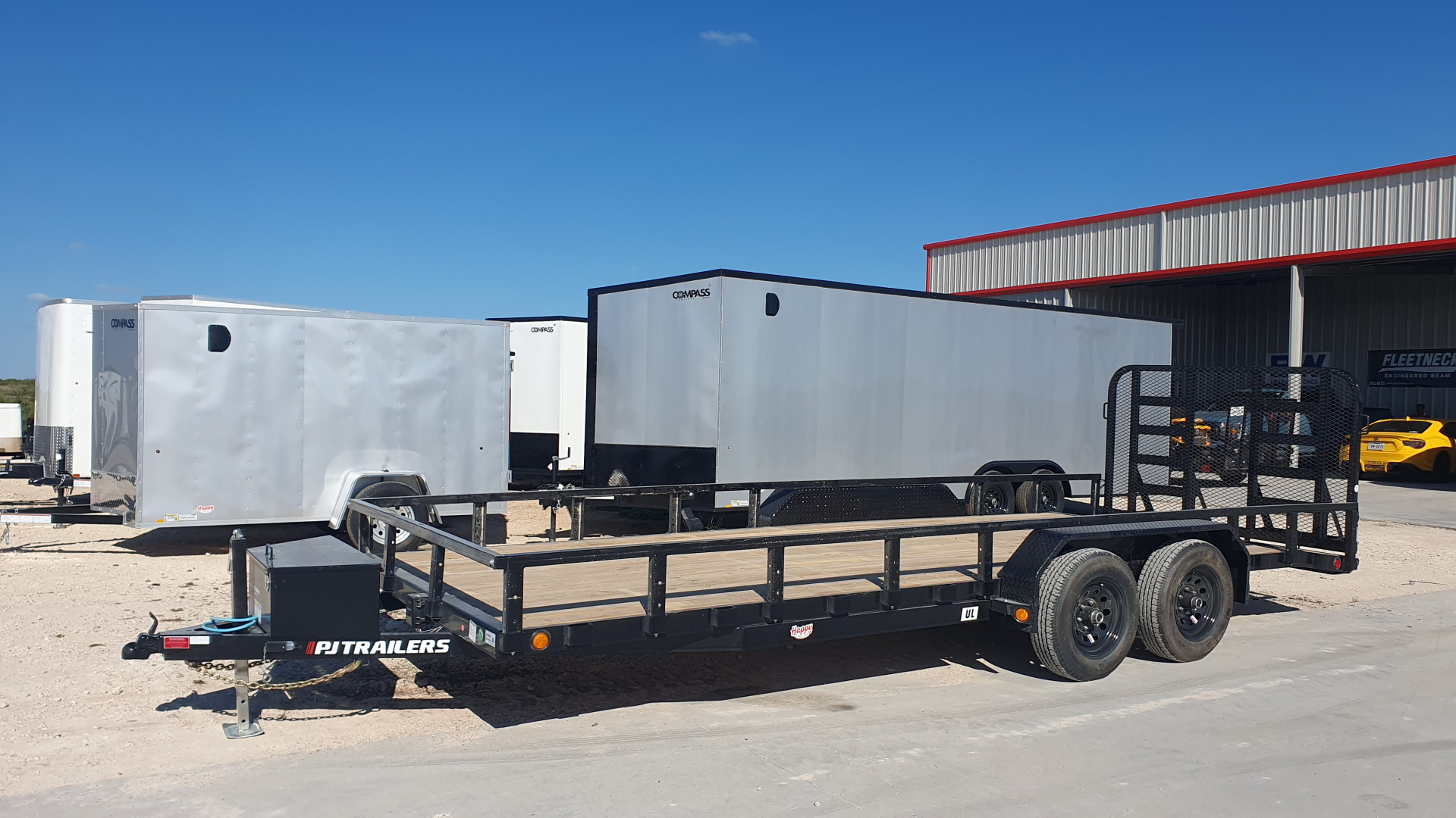 New 2025 PJ 83"x20' Tandem Axle Utility Trailer - UL for sale in ...