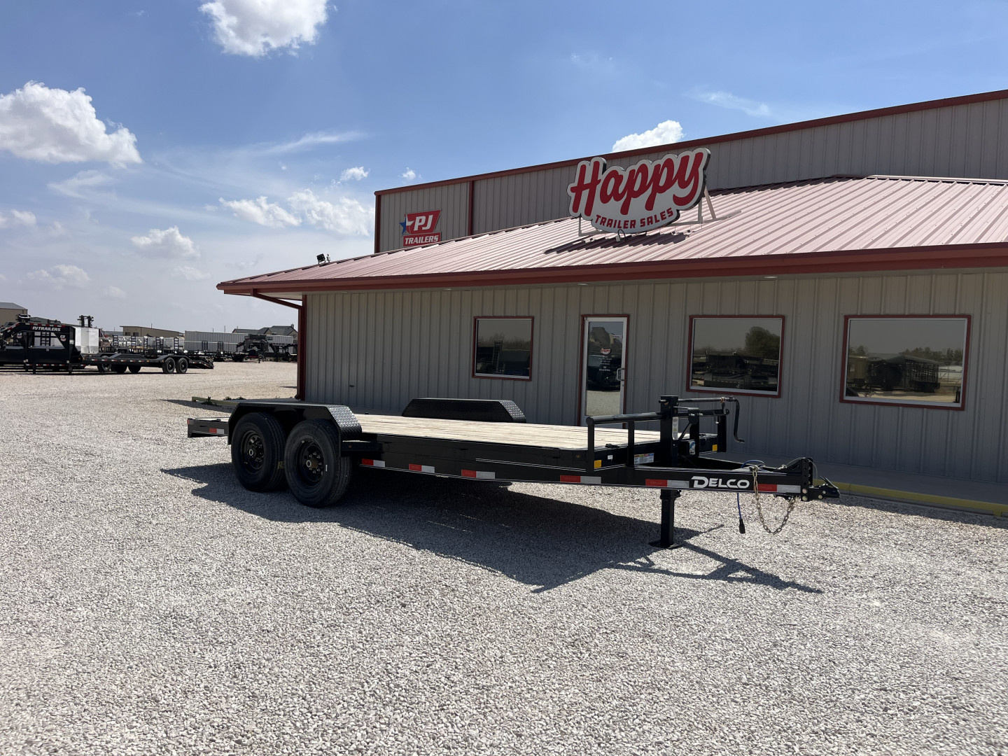 New 2024 Delco 83"x18' BP Equipment Trailer for sale in Seminole, TX