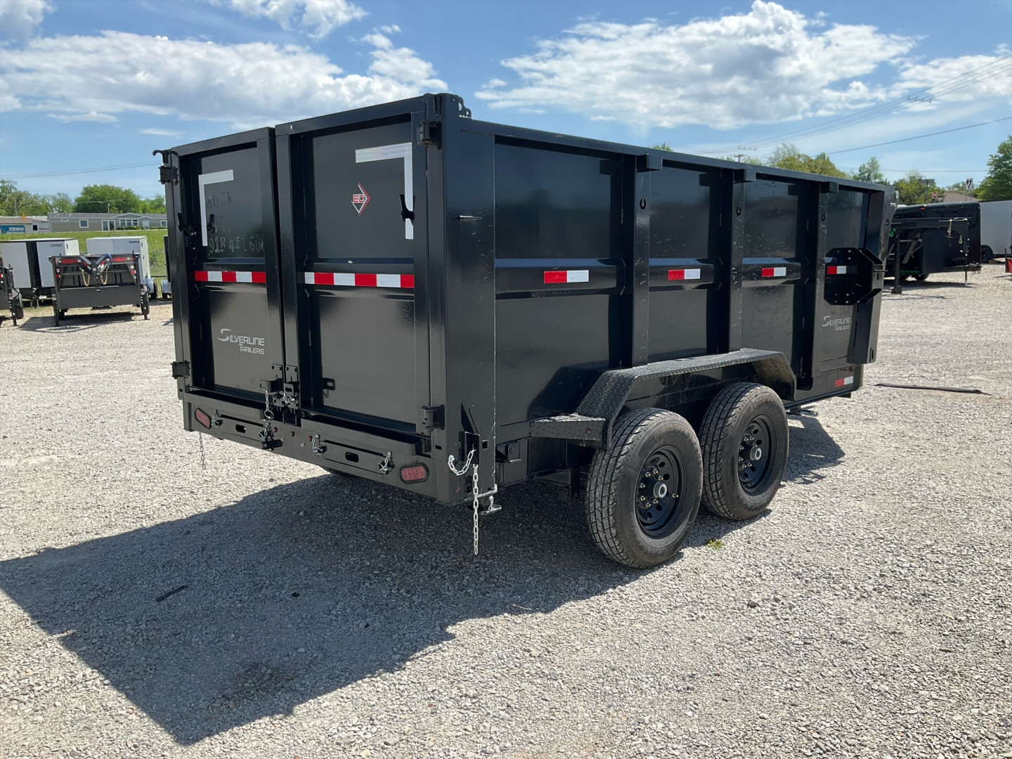 Used *USED* 2024 ED Trailers 83"x14' BP Dump Trailer w/ 48" Sides for ...